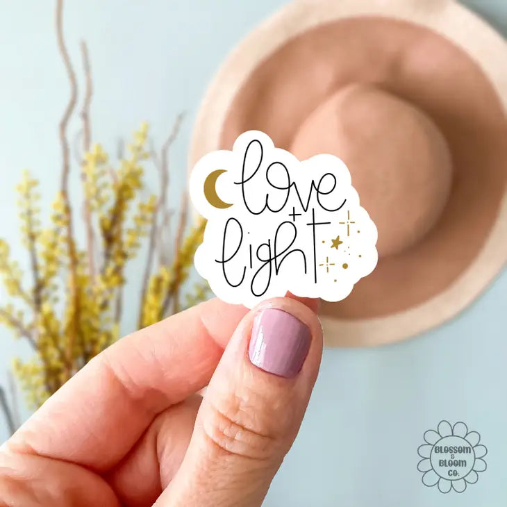Mini Love & Light Sticker | Lena Rose Beauty